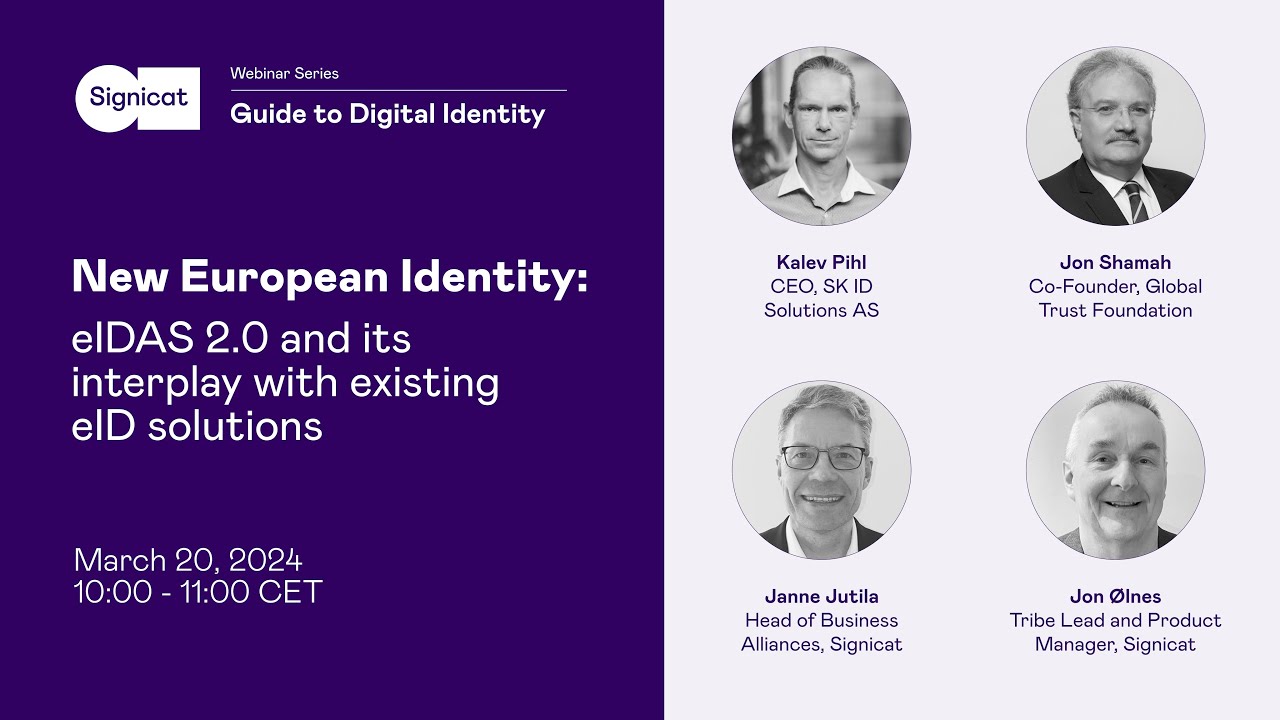 New European Identity: eIDAS 2.0 and its interplay with existing eID ...