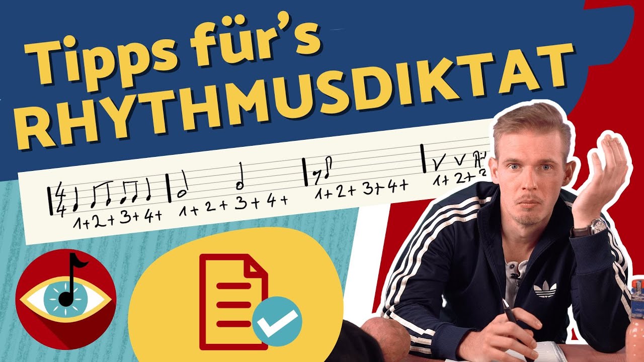 Tipps für's RHYTHMUSDIKTAT - so klappt's! Rhythmus schneller notieren ...