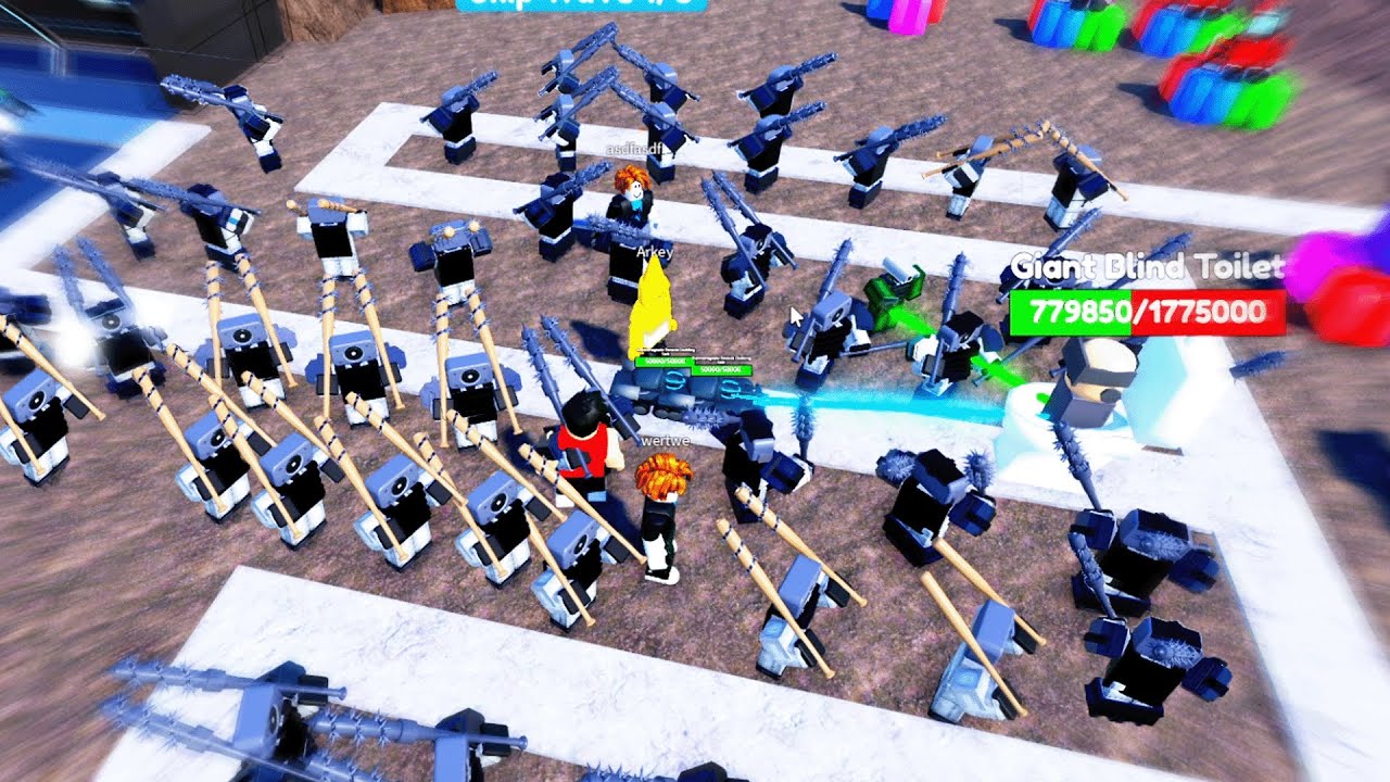 Placing 100 Dual Bat Speakerman in Toilet Tower Defense! - YouTube