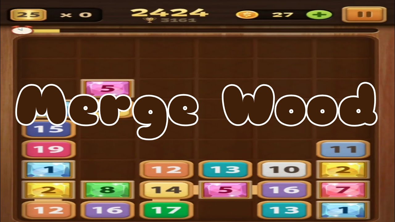Merge Wood Gameplay Walkthrough - Beating my Previous Score Part 4 @AN ...