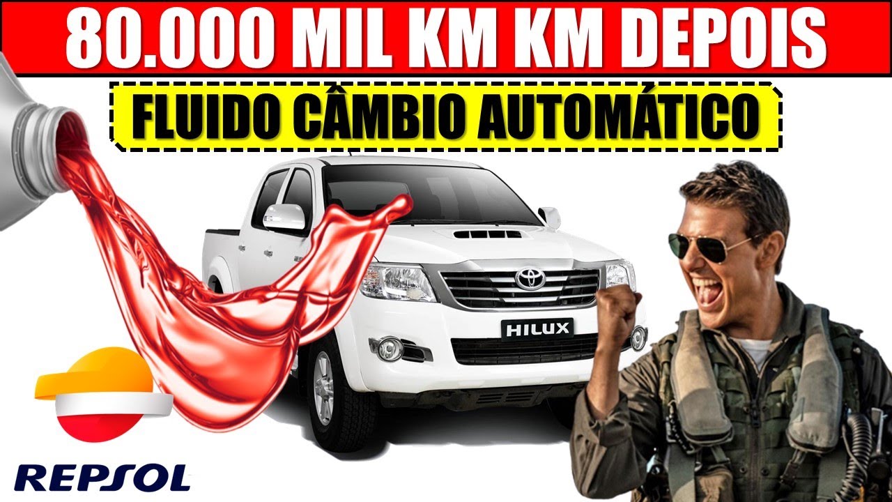 EP. 1043 // Hilux 3.0: Protocolo Águia 80 MIL KM DEPOIS de troca do FLUIDO DO CÂMBIO AUTOMÁTICO ...