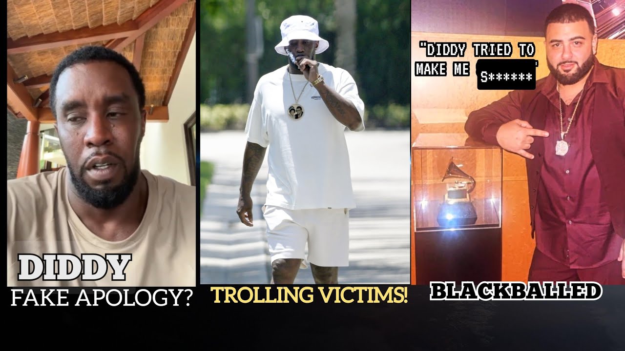 DIDDY Fake Apology after CASSIE BeatDown Video!FRENCH MONTANA Producer ...