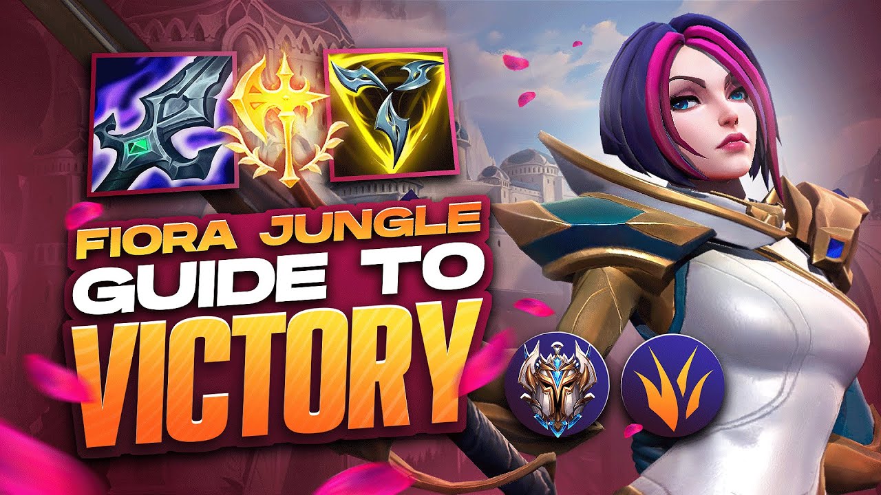 WILD RIFT FIORA JUNGLE CARRY | Full Gameplay Guide + BEST Build & Runes ...