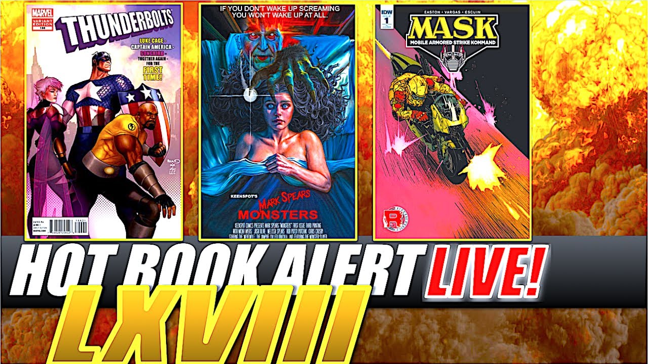 HOT BOOK ALERT LIVE! #68: 💥 COMICS FOR 6.8.25 - YouTube