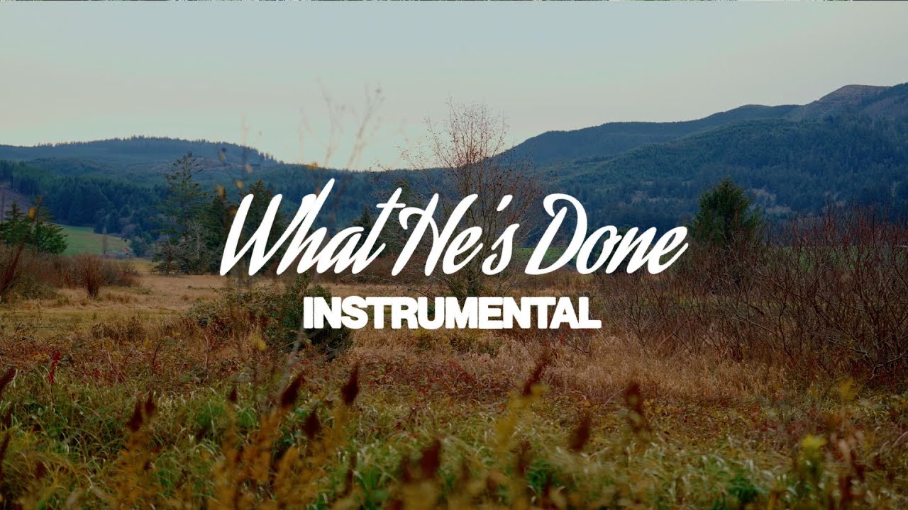 What He's Done INSTRUMENTAL | Maranatha! Music, Worship Solutions ...