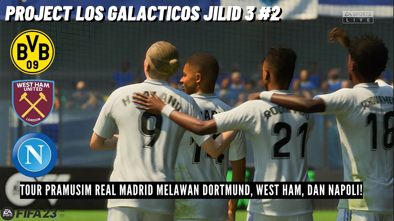 Project Los Galacticos Jilid 3 #2 | Tour Pra Musim Real Madrid Di Mulai ...