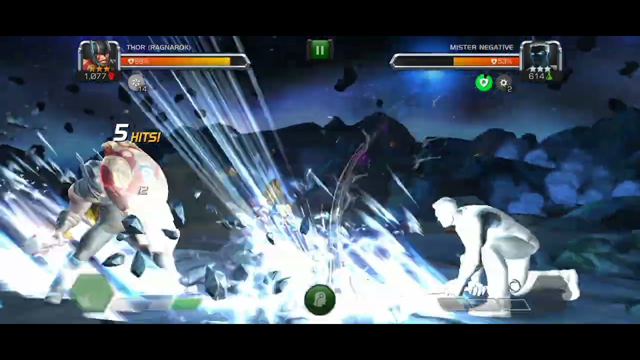 Thor (Ragnarok) VS Mister Negative | Marvel Contest Of Champions - YouTube