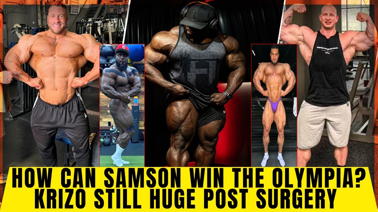 Can Samson shock bodybuilding world in 11 weeks +Krizo still massive ...