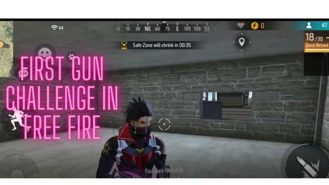 First Gun Challenge in Free Fire| But BOOYAH Nahi Hua| Free Fire ...