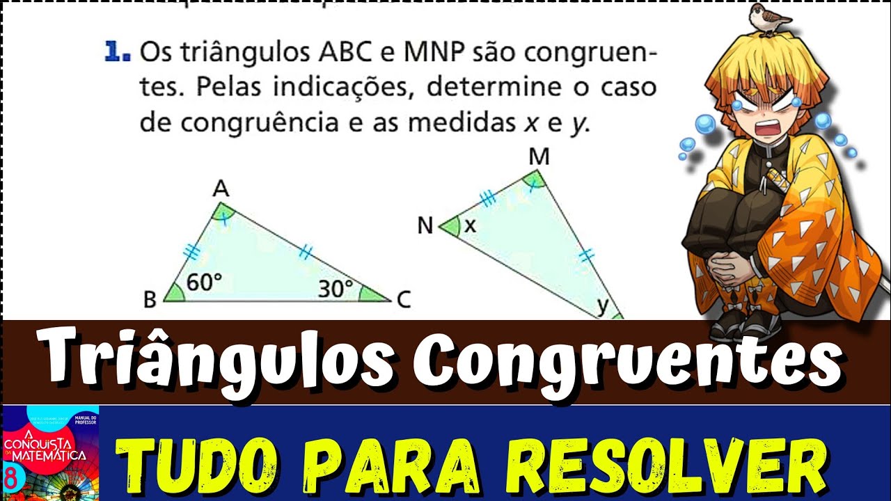 #1 congruencia de triângulos: o que é, quais são os casos de ...