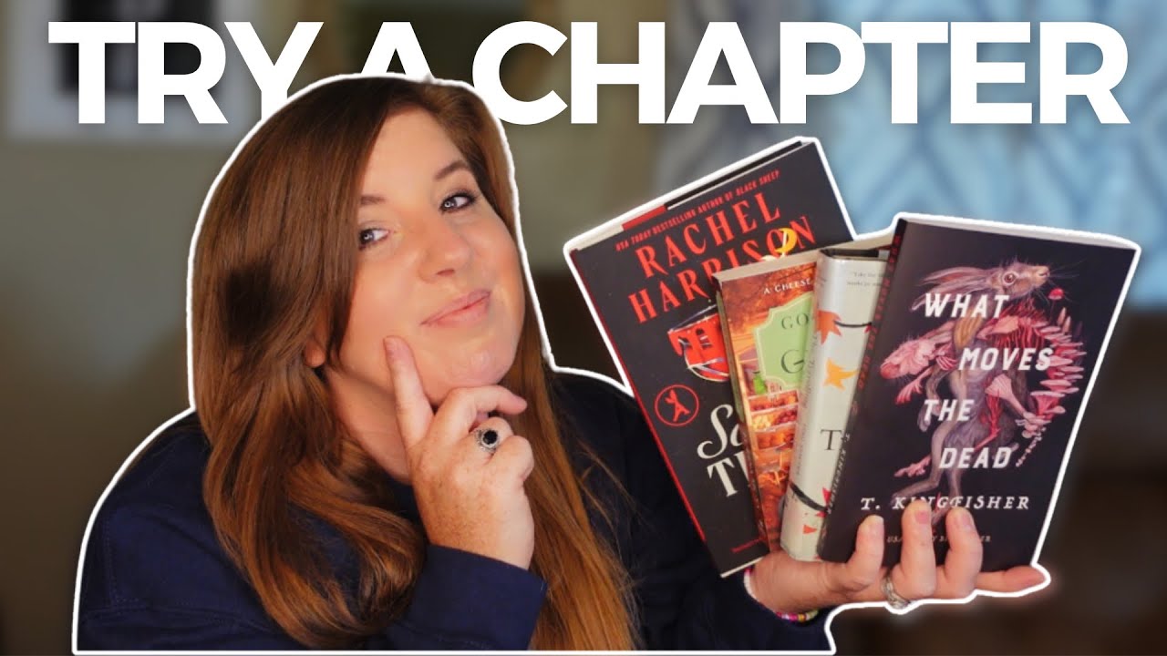 Try a Chapter reading vlog — reading the first chapter from 10 books to ...