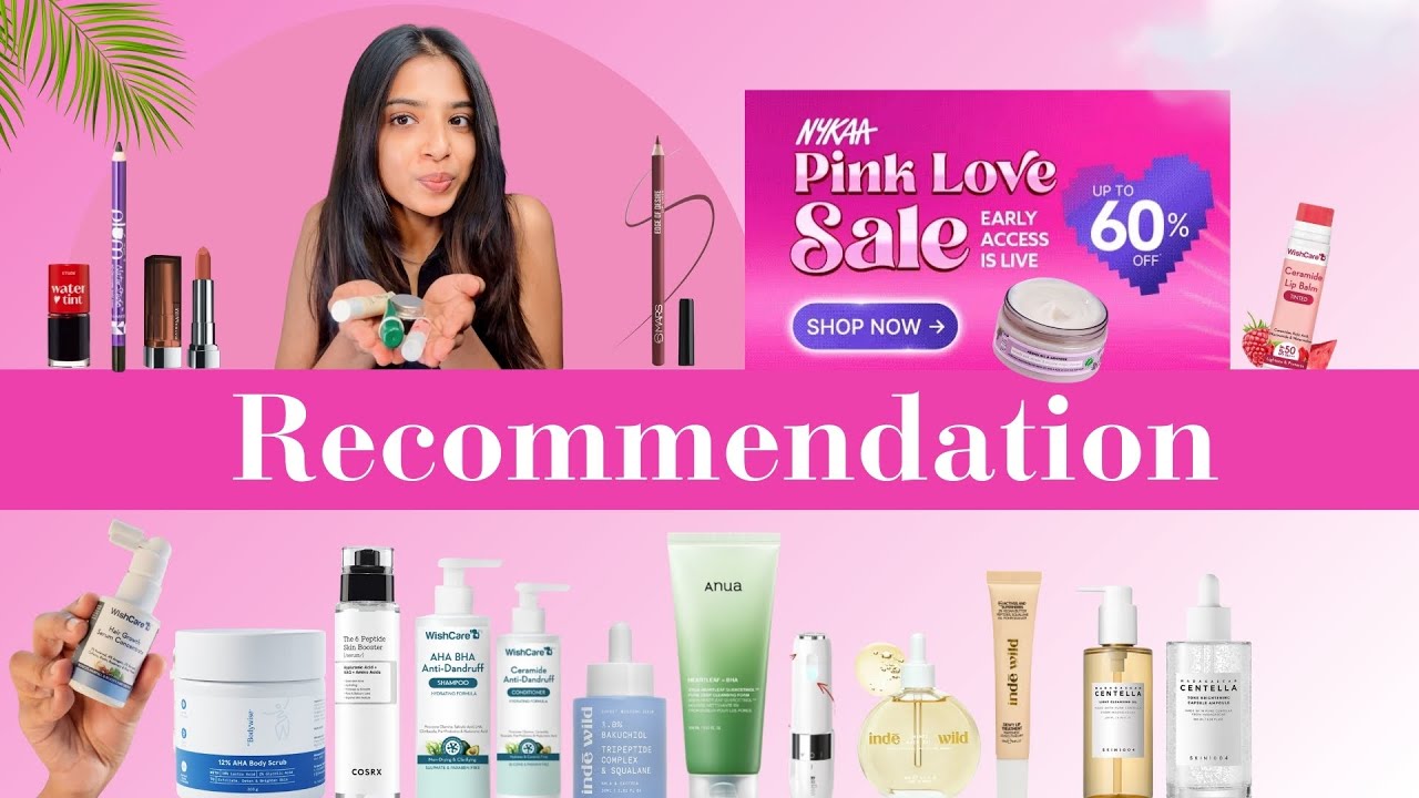 What to BUY From Nykaa Pink Love Sale? | Non-Sponsored Recommendations ...