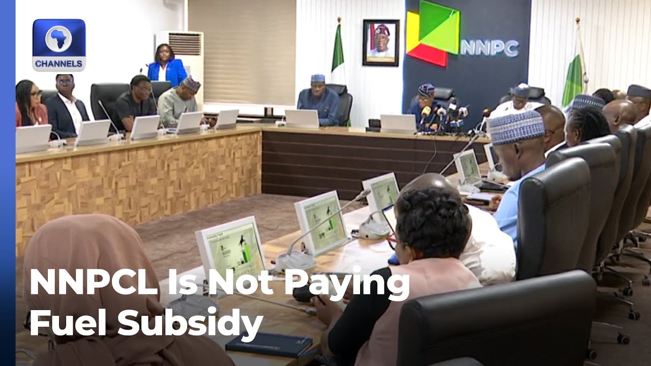 NNPCL Says No Subsidy Payment, Declares Profit - YouTube