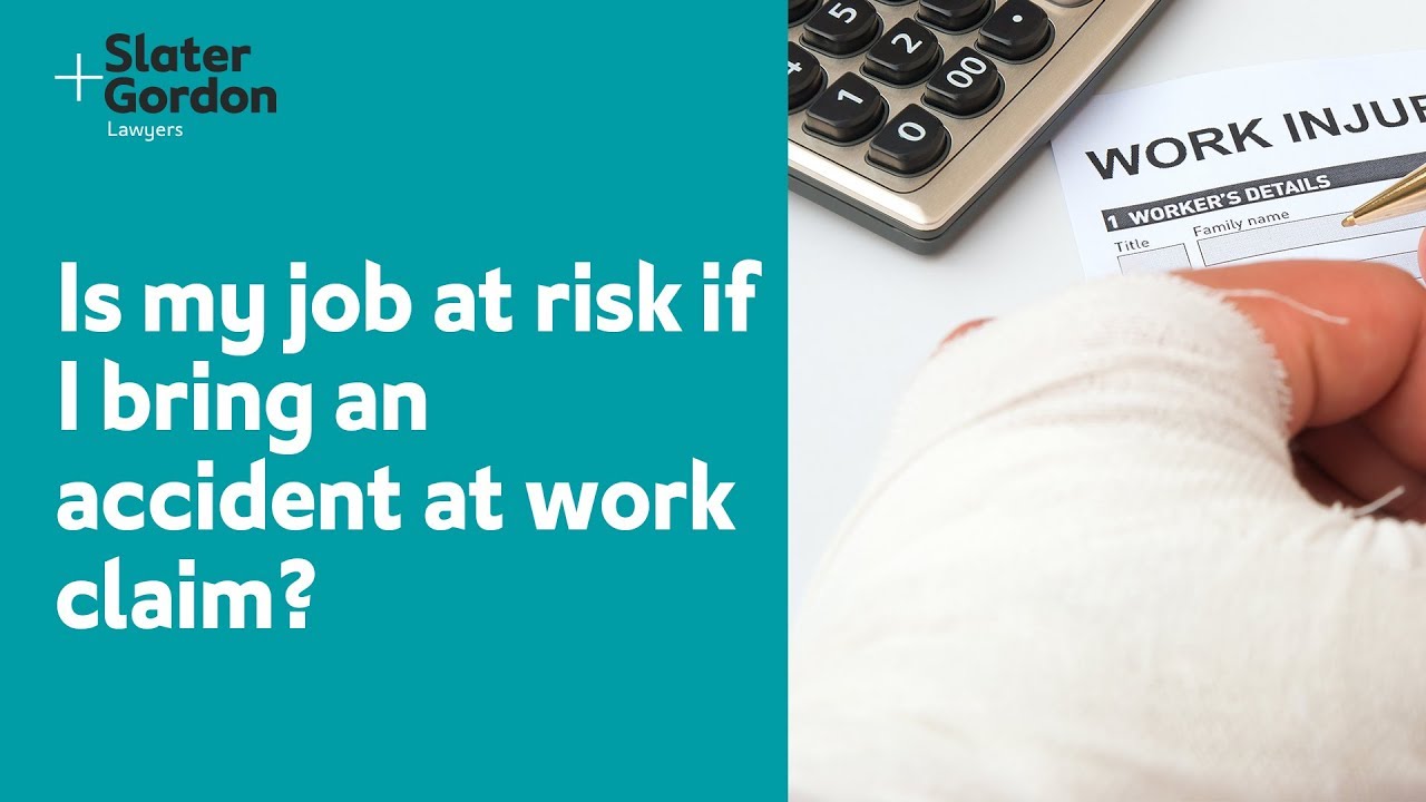 Is my job at risk if I bring an accident at work claim? - YouTube