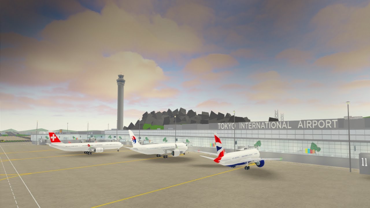 Plane Spotting at Tokyo Haneda... | Fictional (PTFS) - YouTube