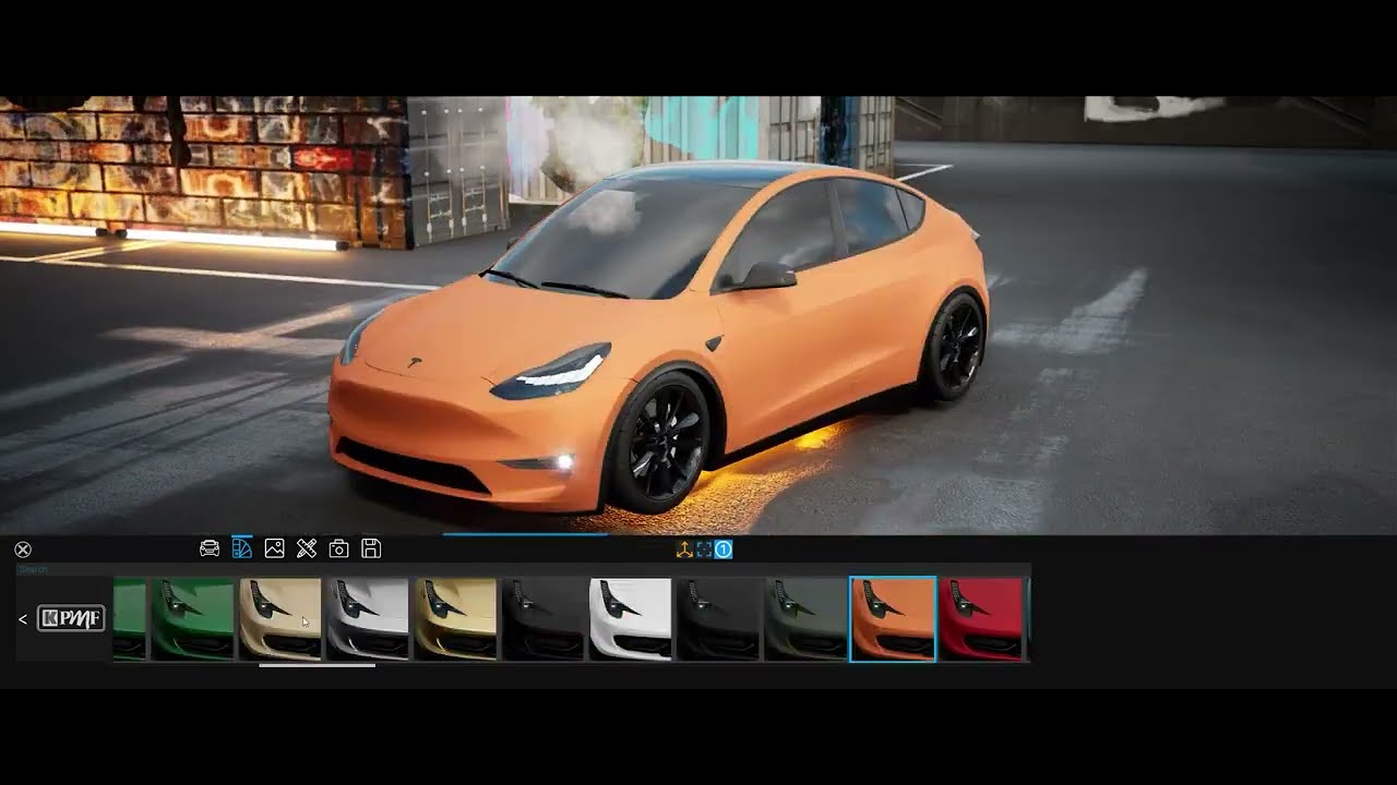 Tesla Model Y Color Change Wrap - YouTube