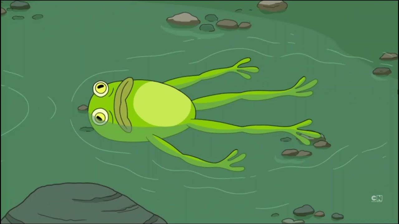 Clarence - Frog Floating Down The River Of Life. - YouTube