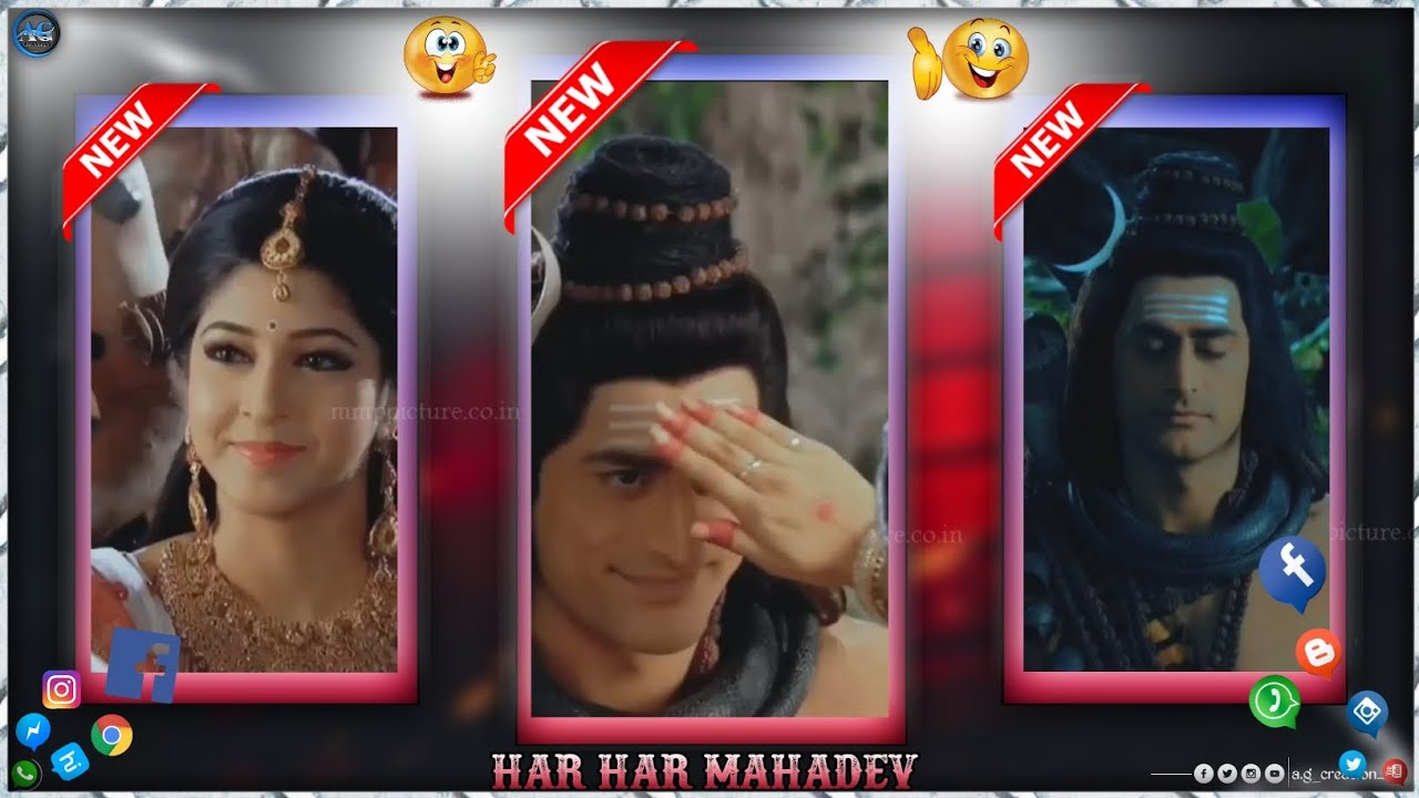 Mahadev Status Video Full Screen ️‍🩹 Story Of Mahadev ️‍🩹 #mahadev ...