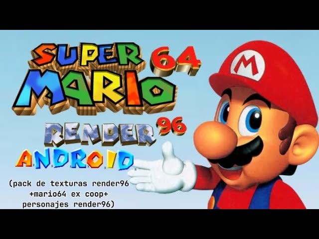 Super Mario 64 Android Port Render 96 32 E 64 Bits 🍢 Descubra A