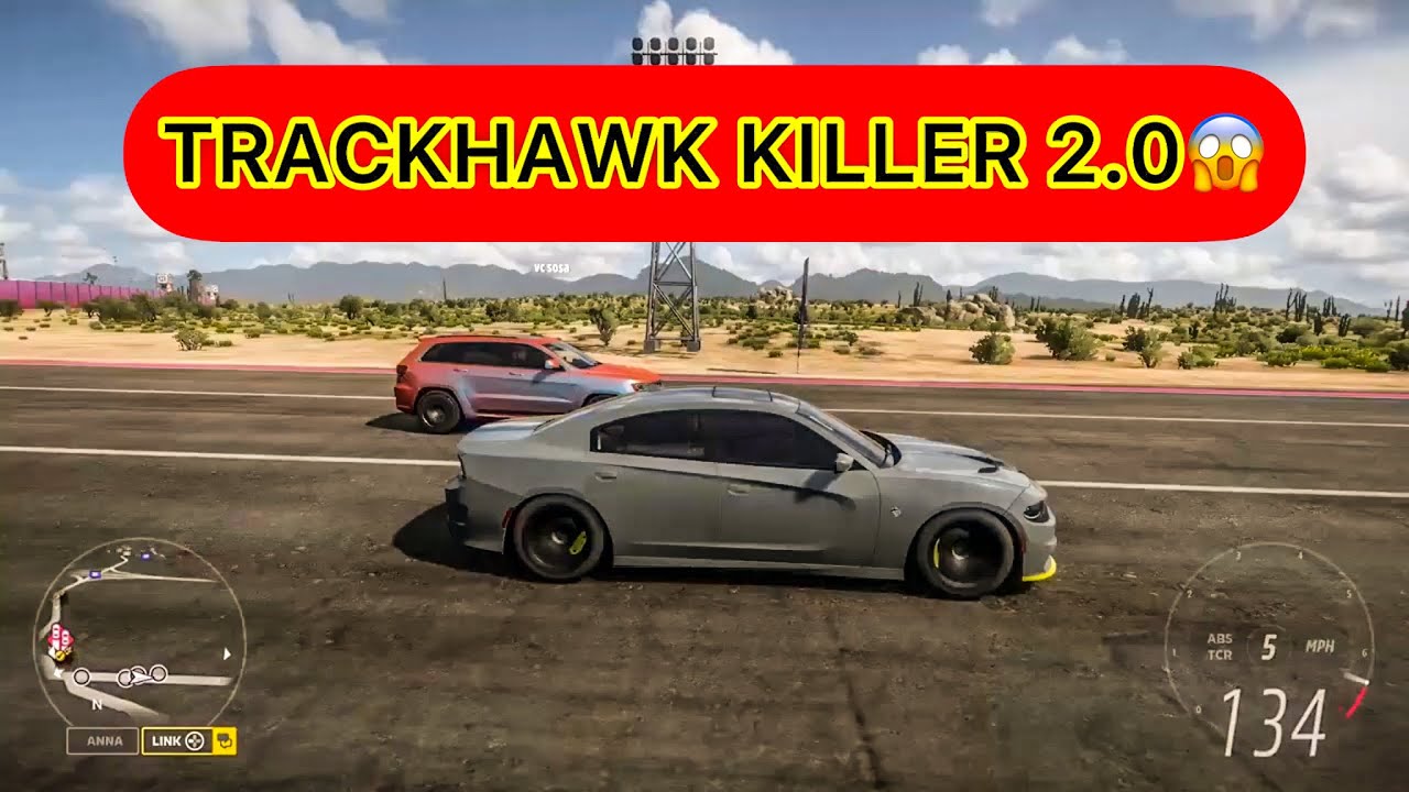 2000 HORSEPOWER HELLCAT CHARGER BUILD IN FORZA HORZION 5 - YouTube