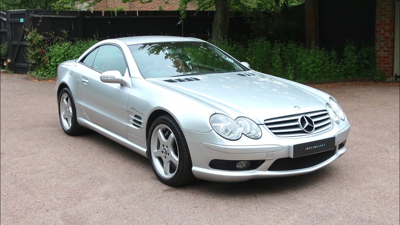 2002 Mercedes-Benz SL55 AMG RHD - YouTube