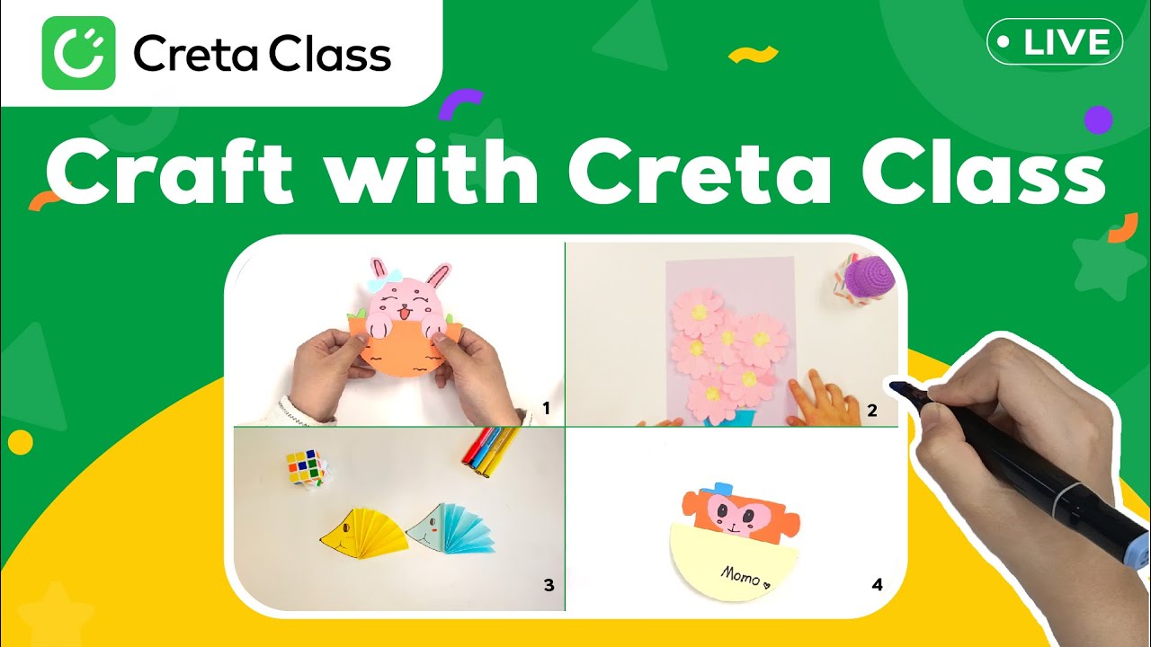 Easy Craft for Kids | Unlock Potential with Creta Class - YouTube