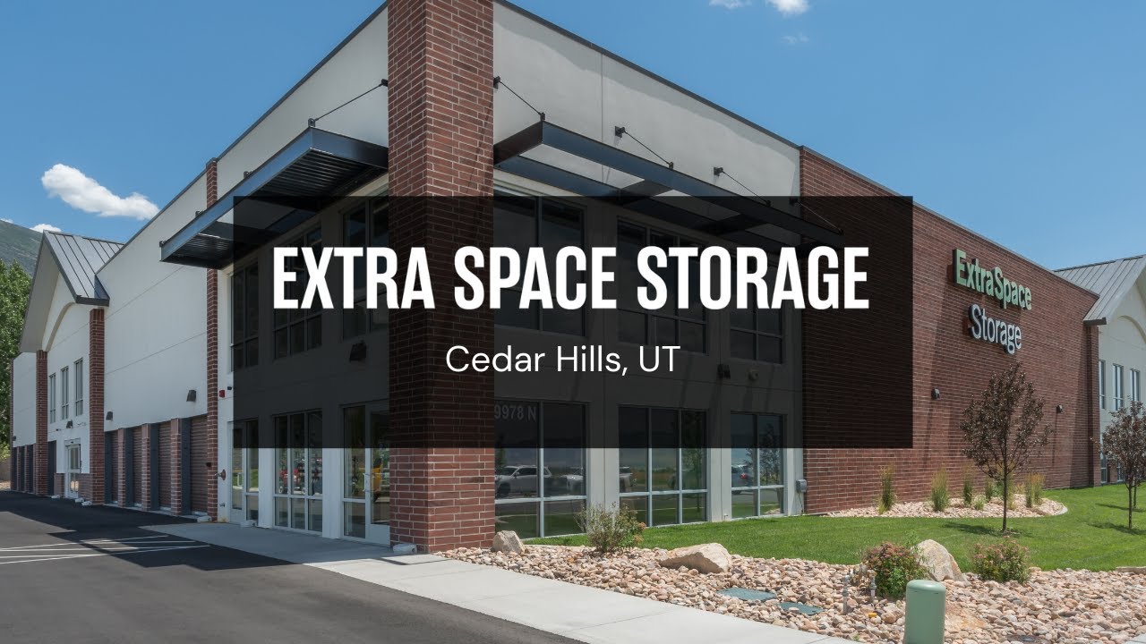 Storage Units in Cedar Hills, UT - Extra Space Storage - YouTube