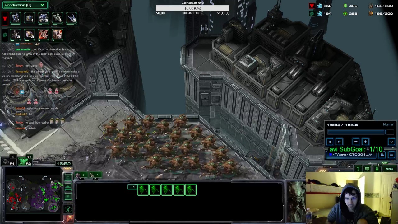 [Starcraft 2] Avilo - Maphacker Caught! - YouTube