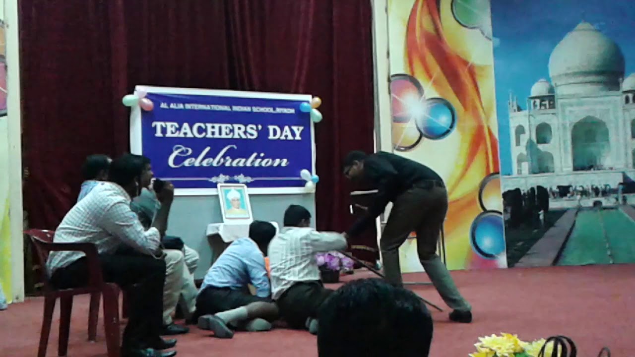 TeaChers day skit - YouTube
