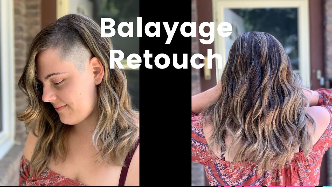 Balayage Retouch - YouTube