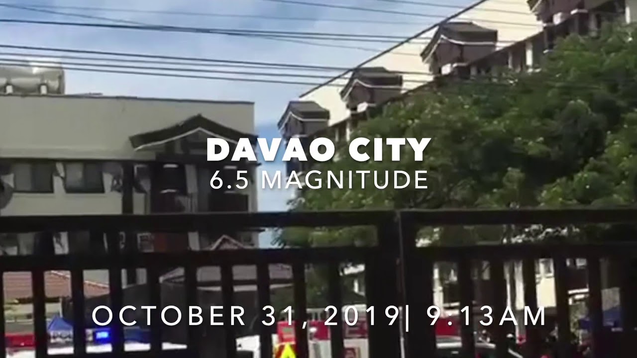 EARTHQUAKE IN DAVAO CITY | ECO 4000 Collapsed - YouTube
