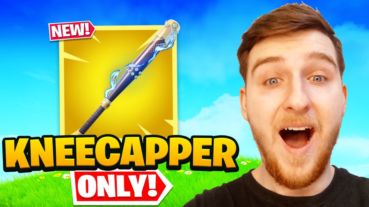 The *KNEECAPPER* ONLY Challenge in Fortnite SEASON 2! - YouTube