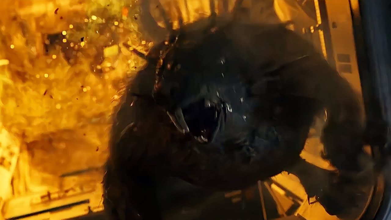 Space Rat scene - Opening scene - Rampage (2018) Hd movie clip - YouTube