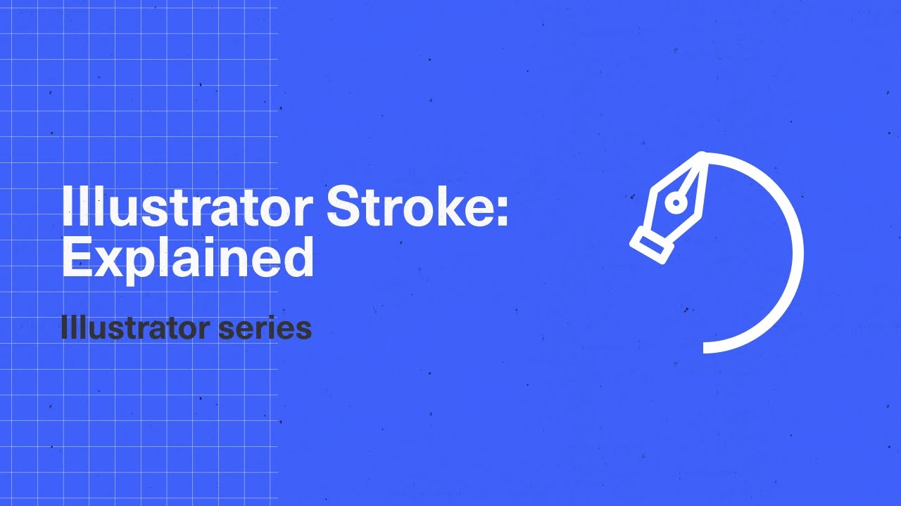 Illustrator Pen Tool : Stroke Settings - Beginner Series (2020) - YouTube