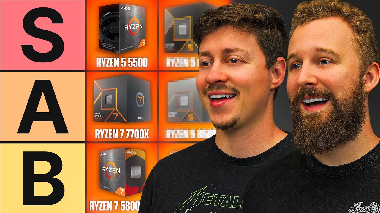 Best AMD CPUs Tier List 2025 - YouTube