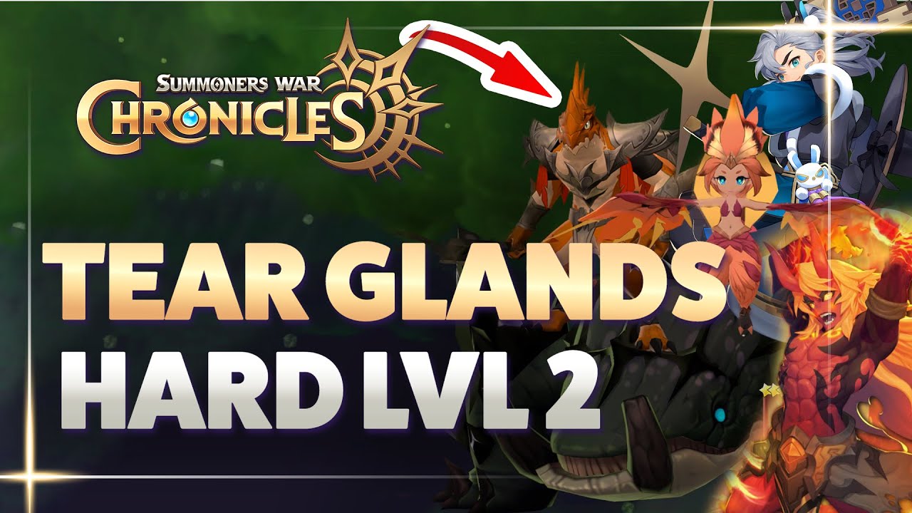Cleaf Guide - Tear Glands Hard Level 2 | Summoners War: Chronicles ...