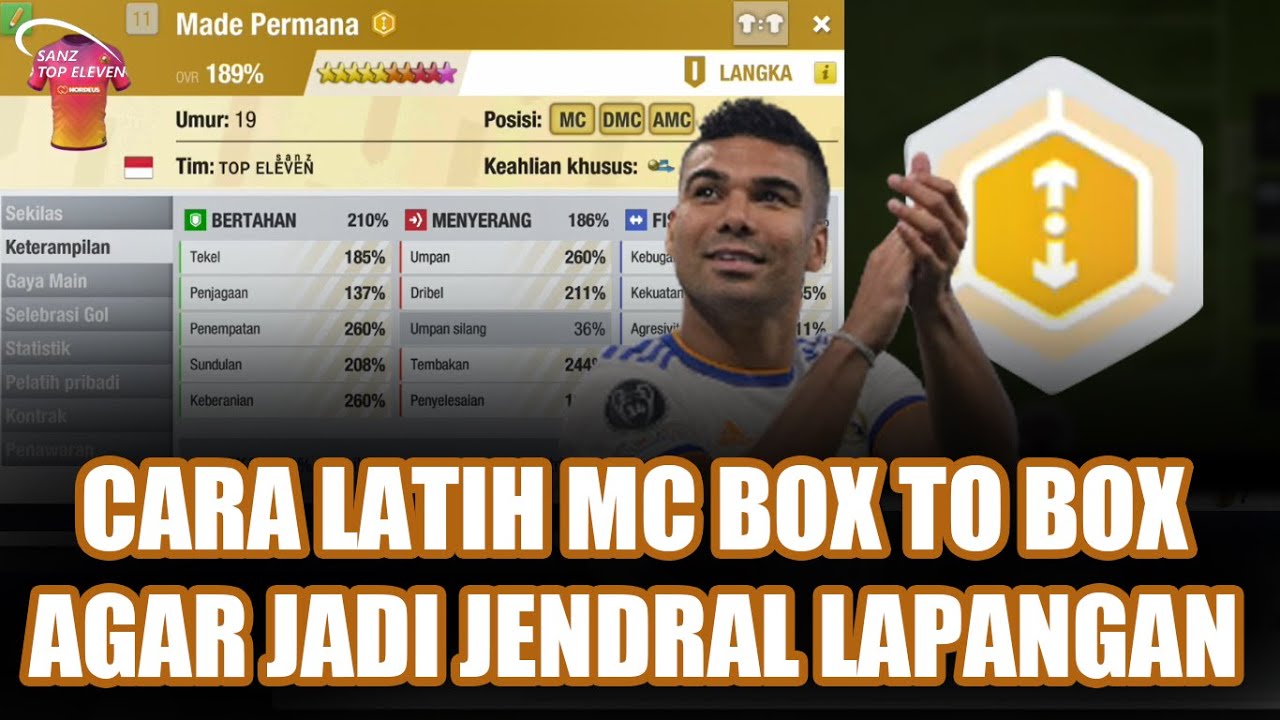 Cara Latih MC Box to Box Agar Menjadi Penjelajah Lapangan - YouTube