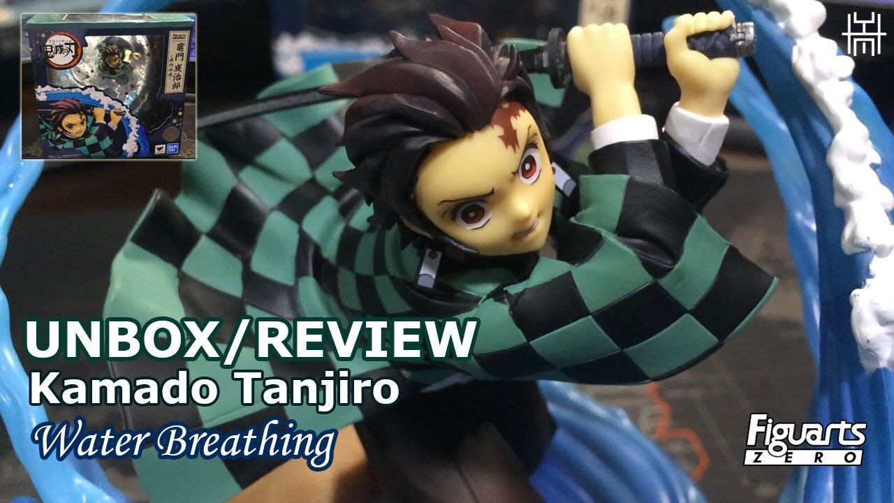 Kamado Tanjiro Water Breathing Figuarts ZERO Unbox/Review - YouTube