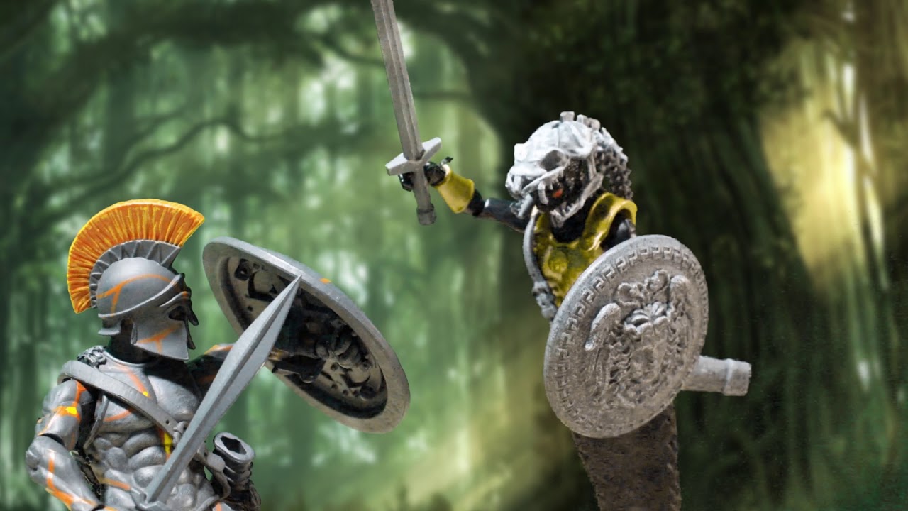 Underworld Warriors fight Gorgons and the Undead Test - YouTube