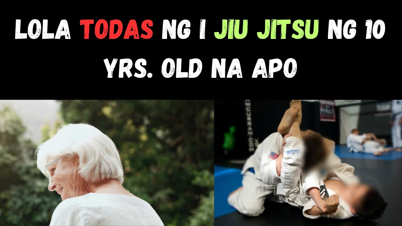 LOLA NADISGRASYA NG MA JIU JITSU NG BATANG APO - YouTube