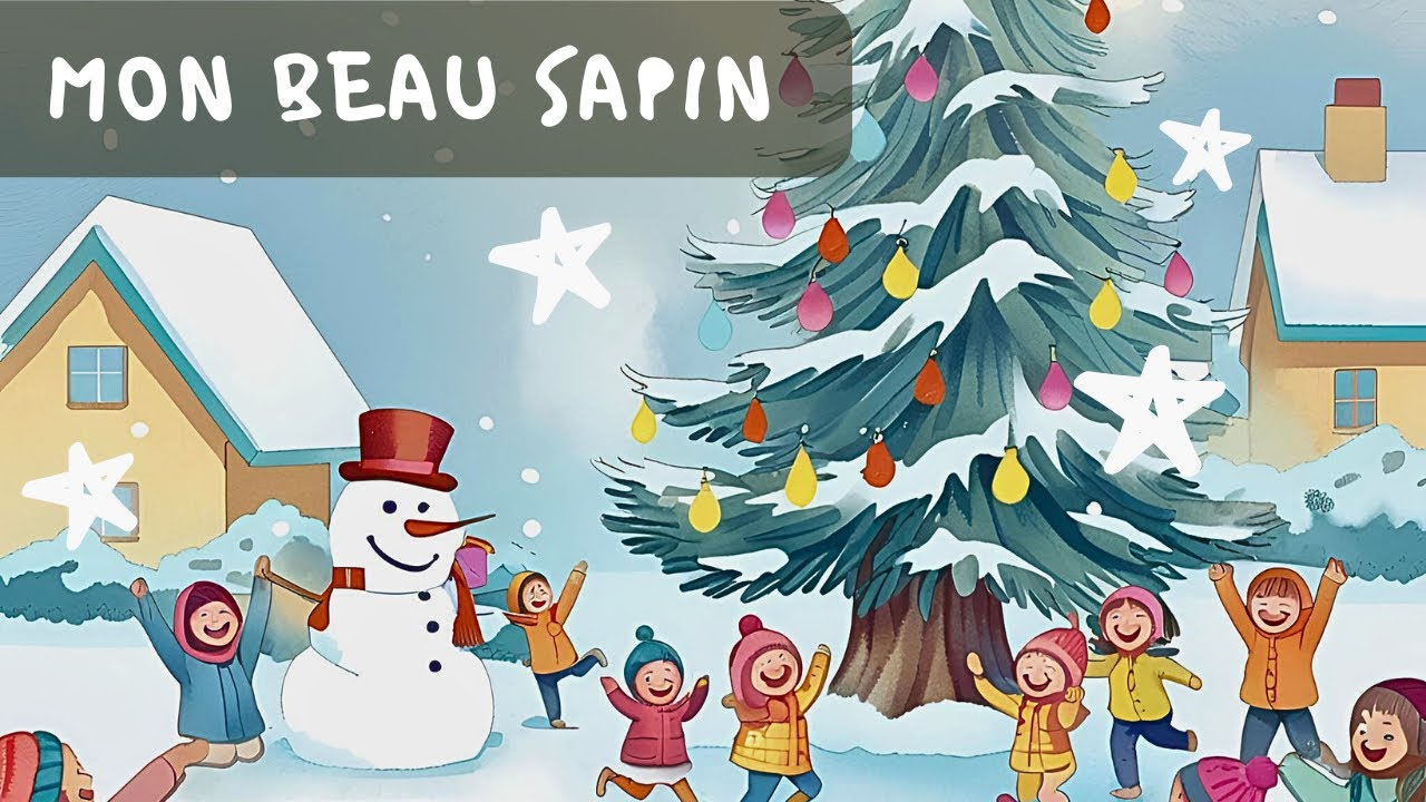 Mon Beau Sapin 🎄 Chanson de Noël - Comptine bébé - Chanson bébé # ...