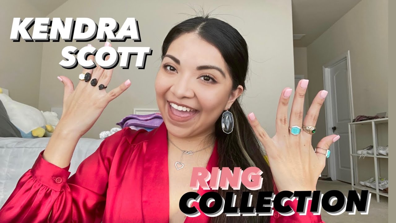 My ENTIRE Kendra Scott RING Collection - YouTube
