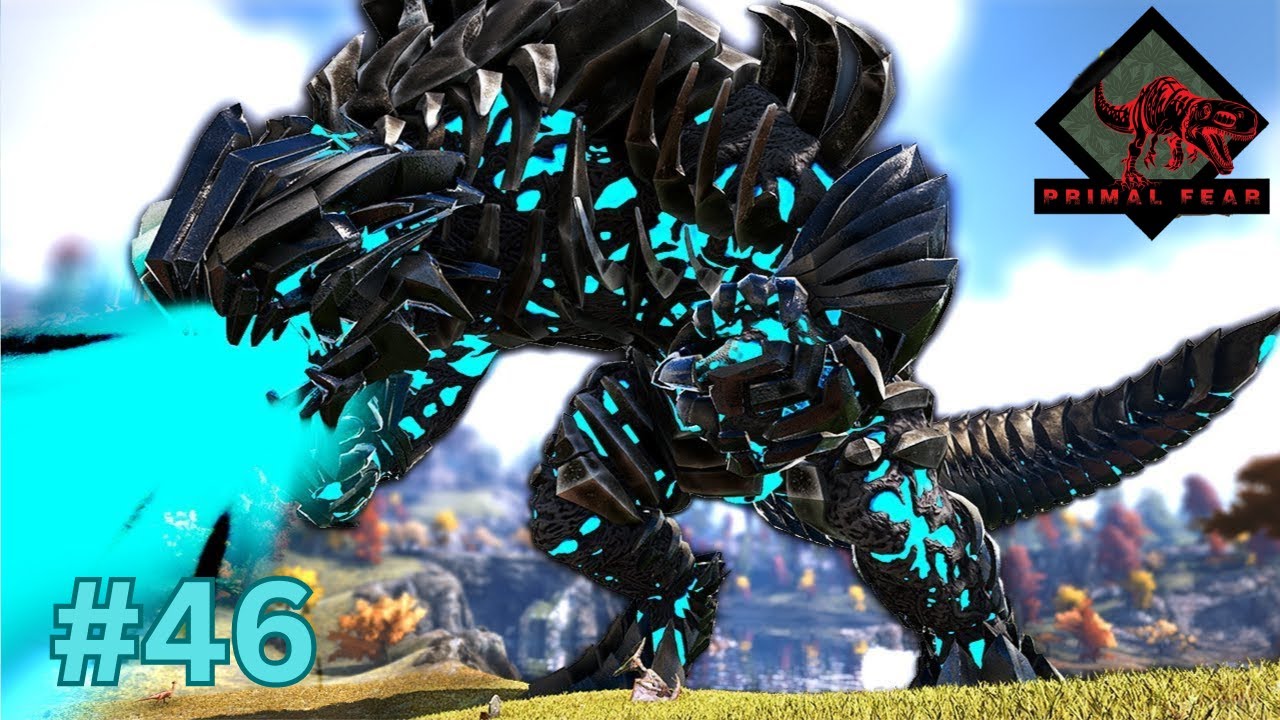 Skeletonized Tyrannosaur VS Pikkon's Revenge : ARK Survival Evolved ...