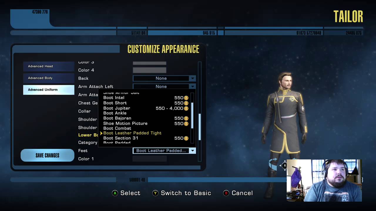 Star Trek Online(Xbox One) Tailor: How to change your Uniform - YouTube