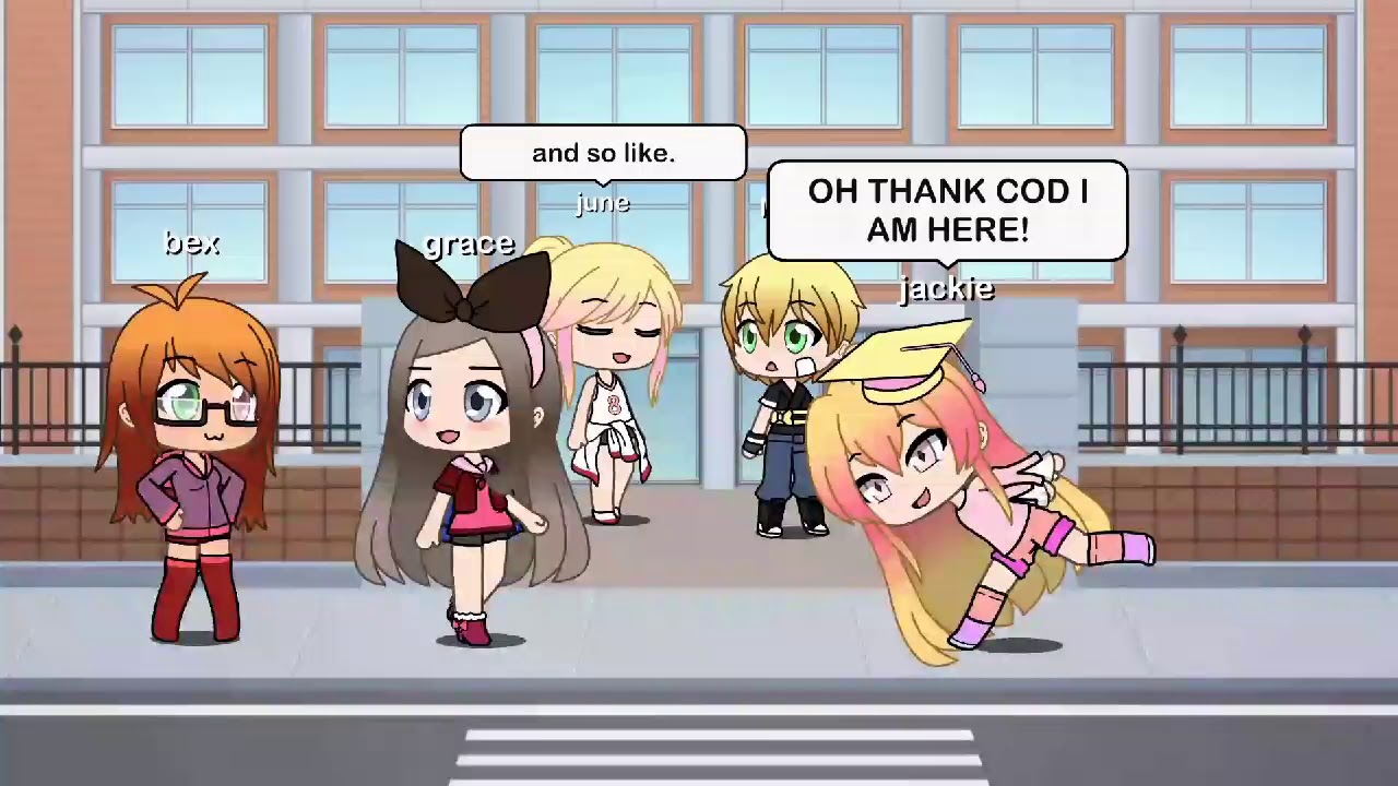 Gacha school episode three a new student!?? - YouTube