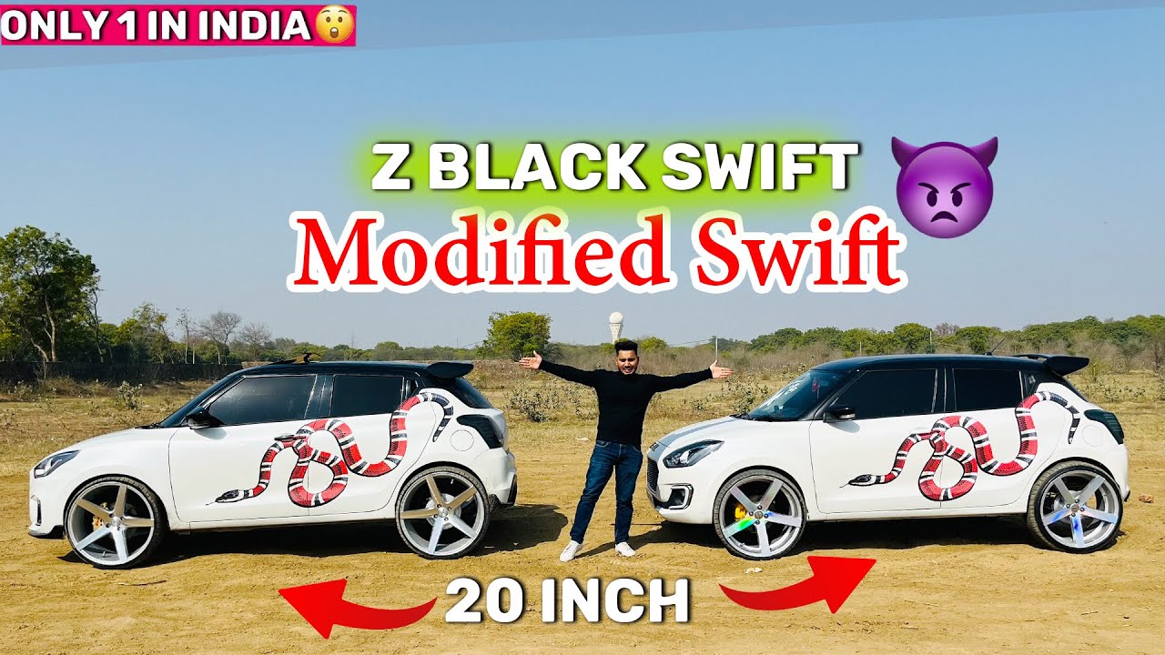 ये देखलो 2 Khatranak Modified 2024 Swift😱🔥Sunroof || 20 inch Alloy ...