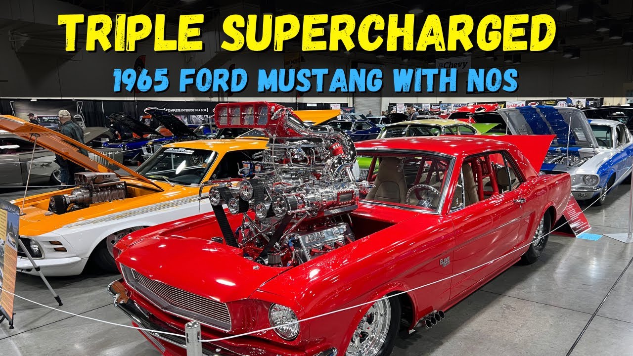 Triple Supercharged, Nitrous Injected, Ford Mustang - YouTube