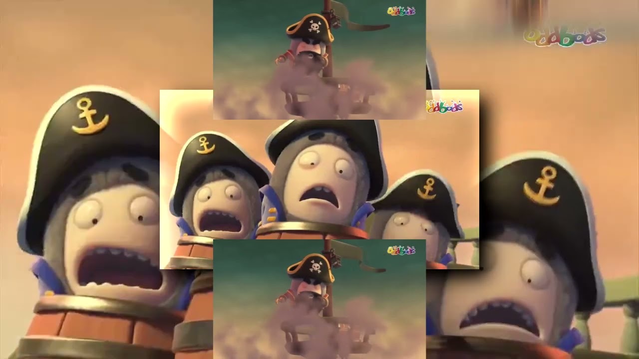 Oddbods The Pirate Curse Scan - YouTube