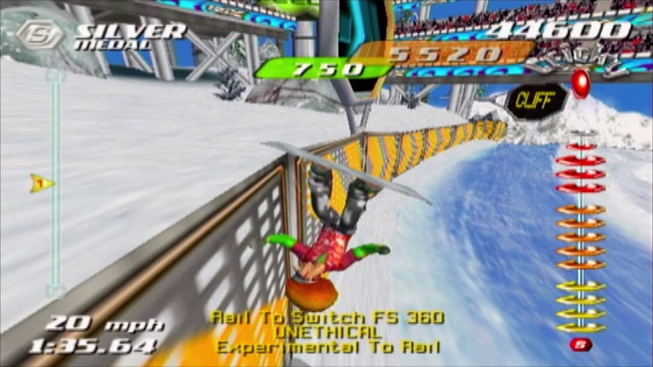 SSX Tricky Garibaldi Showoff 1,549,120 Points [New PB] - YouTube