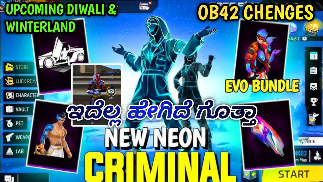 FF India new event, ob42chenges and Diwali & winterland event updates ...